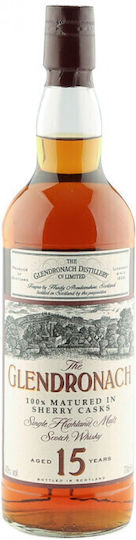 Glendronach Single Malt Whisky 15 Ετών Σκωτίας 40% 700ml 15Y.O | Skroutz.gr