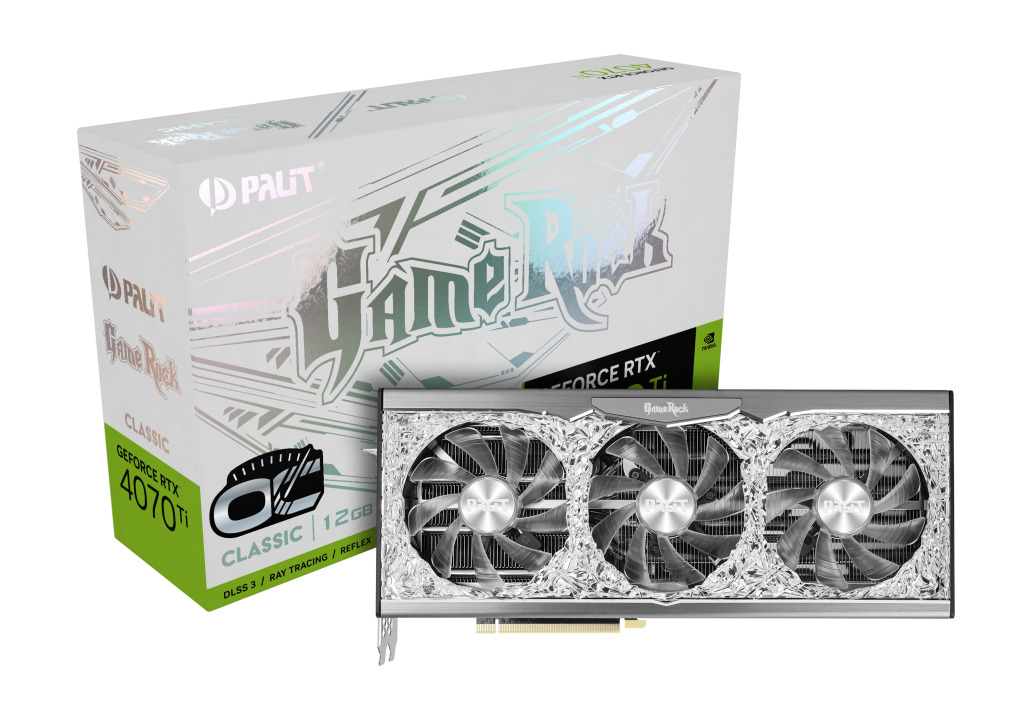 Palit GeForce RTX 4070 Ti 12GB GDDR6X GameRock Classic OC Κάρτα ...