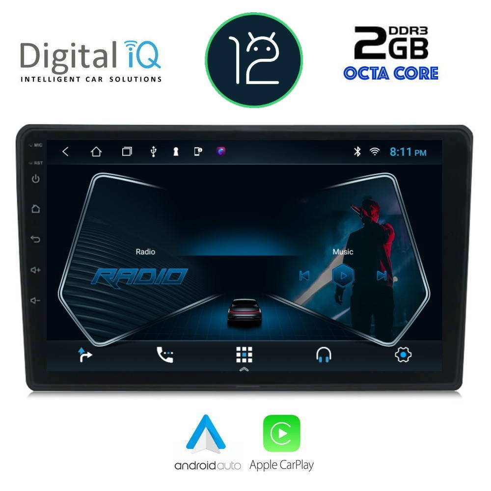 Digital IQ Ηχοσύστημα Αυτοκινήτου για Citroen C3 2016+ (Bluetooth/USB ...