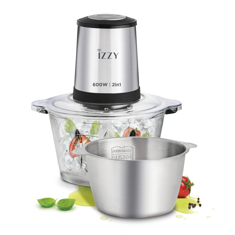 Izzy Κοπτήριο Multi 600W 2σε1 με 2 μπολ | Skroutz.gr