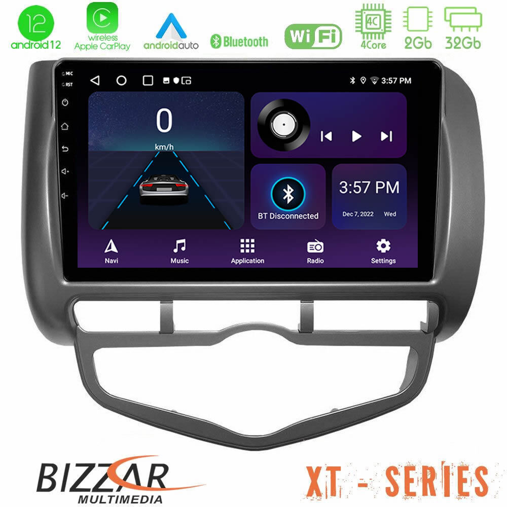 Bizzar XT Series Ηχοσύστημα Αυτοκινήτου για Honda Jazz 2002-2008 με A/C ...