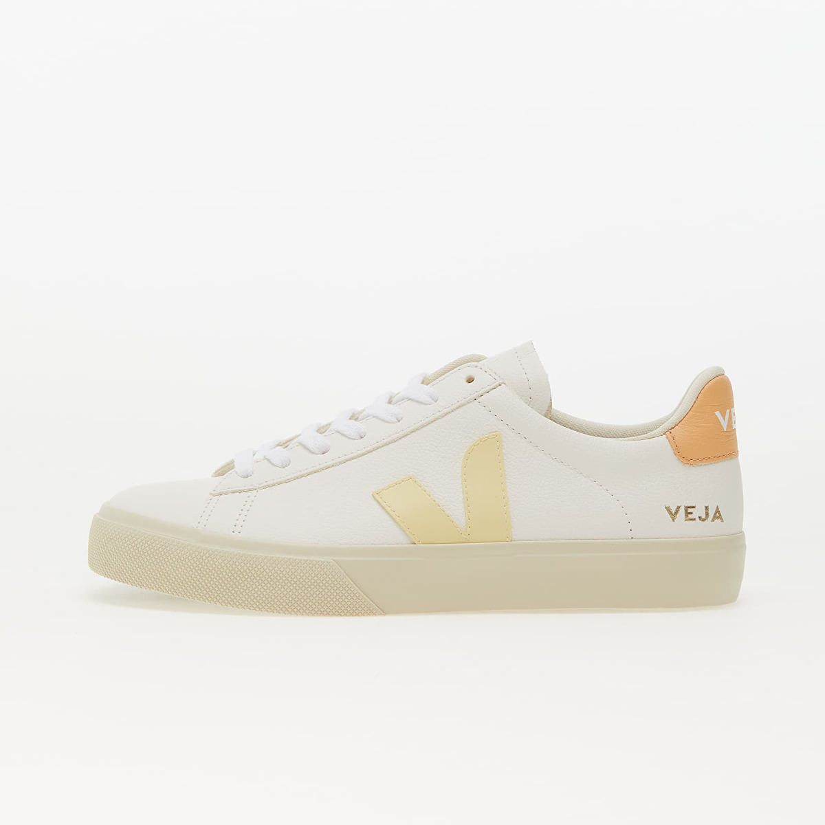 Veja Campo Chromefree Γυναικεία Sneakers Λευκά CP0503140A | Skroutz.gr