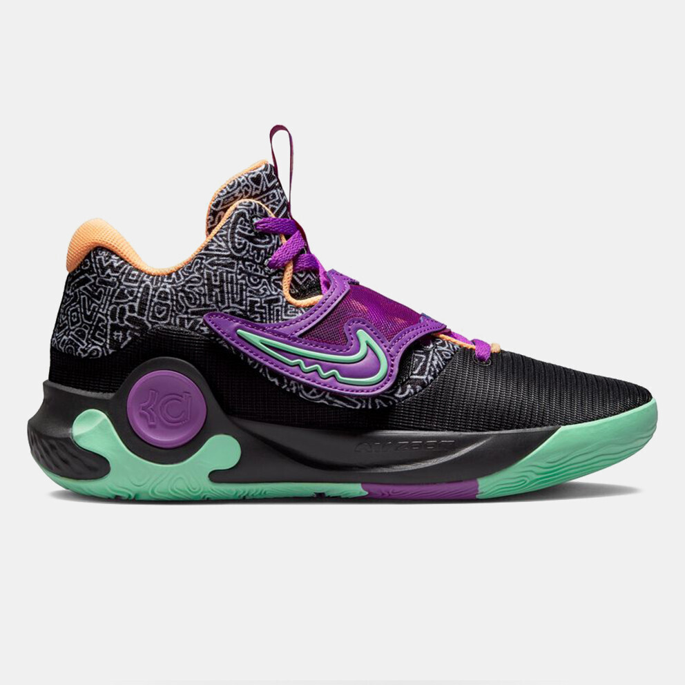Nike KD Trey 5 X DD9538-013 Ψηλά Μπασκετικά Παπούτσια Black / Peach ...
