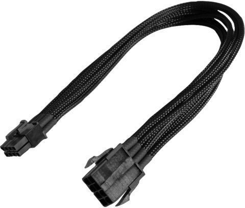 Nanoxia 8-Pin PCIe - 8-Pin PCIe Cable 0.3m Μαύρο (900100022) | Skroutz.gr