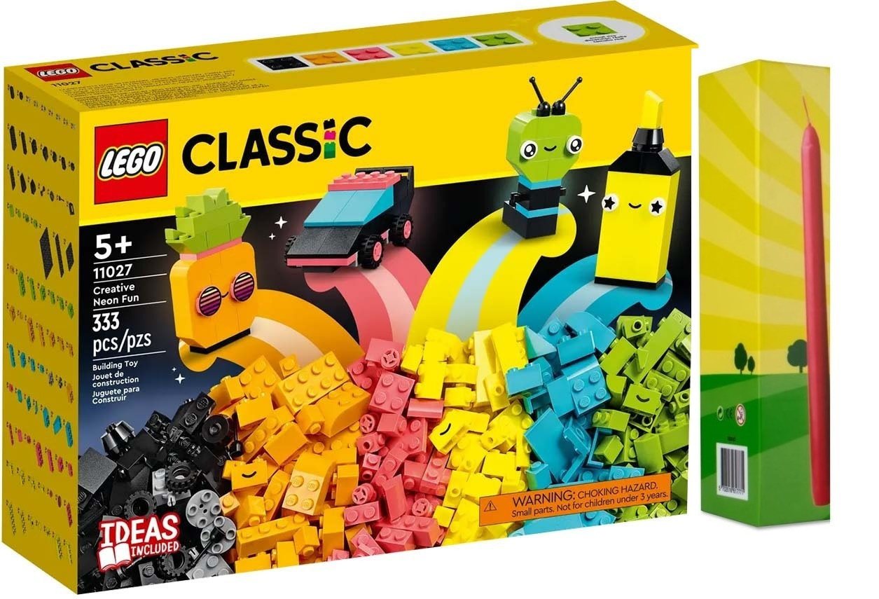 Παιχνιδολαμπάδα Creative Neon Fun 11027 για 5+ Ετών Lego | Skroutz.gr
