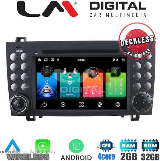 LM Digital Οθόνη Αφής για Ταμπλό Αυτοκινήτου Mercedes-Benz SLK R171 με Bluetooth/WiFi/GPS LM ...