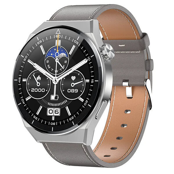 Microwear Gt3 Max 46mm Smartwatch με Παλμογράφο (Γκρι) | Skroutz.gr