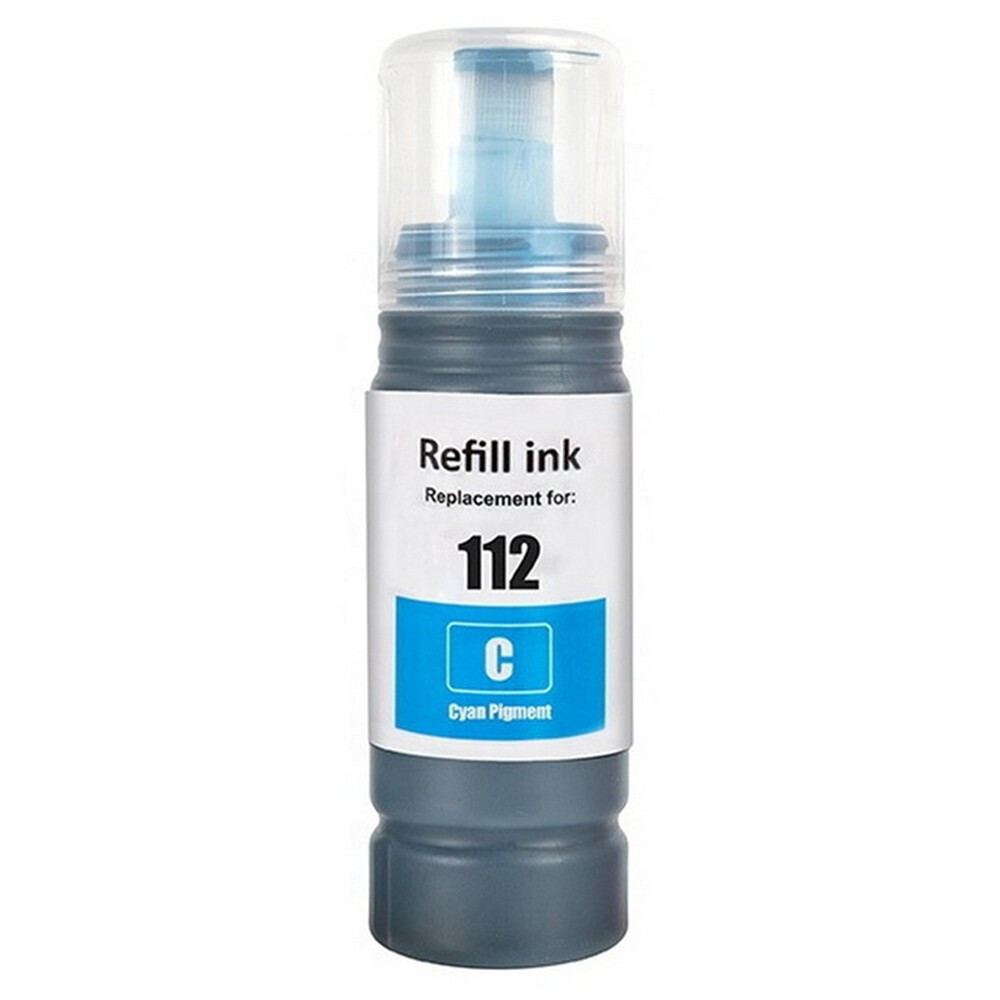 VS E112 Συμβατό Μελάνι Εκτυπωτή InkJet Epson 6000 Σελίδων 70ml Κυανό ...