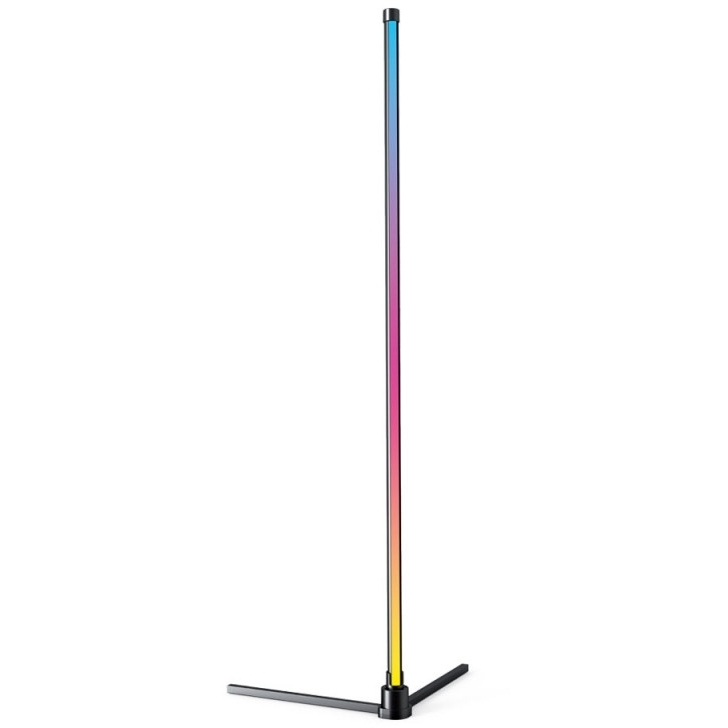 Xanlite LED Φωτιστικό Δαπέδου Υ110εκ. με RGB Φως Μαύρο 433240 | Skroutz.gr