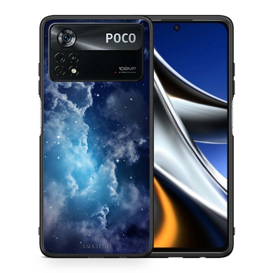 Galaxy Blue Sky Back Cover Πλαστικό Μπλε (Poco X4 Pro 5G) | Skroutz.gr