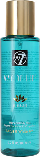 W7 Cosmetics Way Of Life Lotus & White Tea Body Mist 100ml | Skroutz.gr