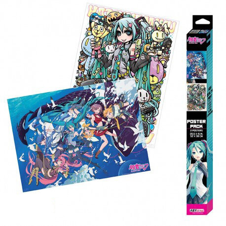 Abysse Αφίσα Hatsune Miku Series 2 Chibi ABYDCO848 52x38cm | Skroutz.gr