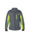 Stenso Prisma Μπουφάν Εργασίας Γκρι Grey/Green | Skroutz.gr