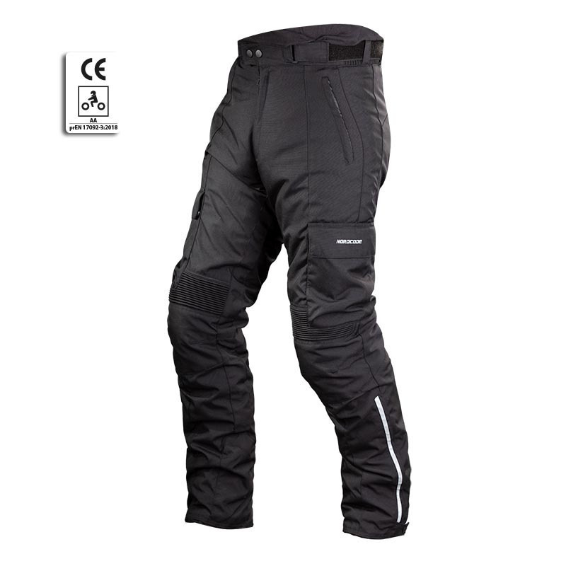 Nordcode Dias CE Oversize Χειμερινό Ανδρικό Παντελόνι Μηχανής Cordura Αδιάβροχο Μαύρο ...