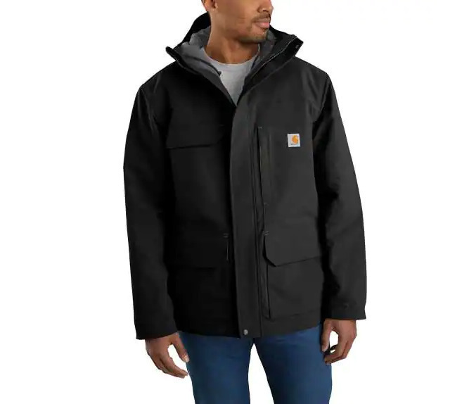 Carhartt Super Dux Bonded Chore Χειμωνιάτικο Μπουφάν Αδιάβροχο και ...