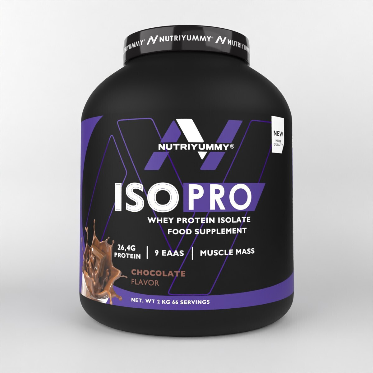 Nutriyummy Isopro Πρωτεΐνη Ορού Γάλακτος με Γεύση Σοκολάτα 2kg | Skroutz.gr