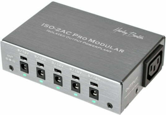 Harley Benton Τροφοδοτικό Πεταλιών PowerPlant ISO-2AC Pro Modular ...