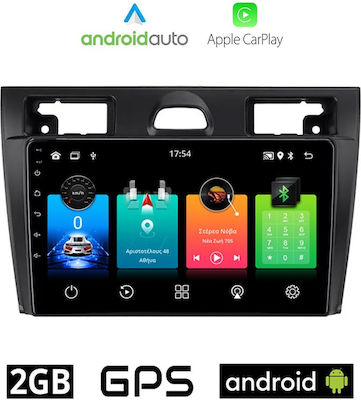 Ηχοσύστημα Αυτοκινήτου για Ford Fiesta (Bluetooth/USB/AUX/GPS) με Οθόνη ...