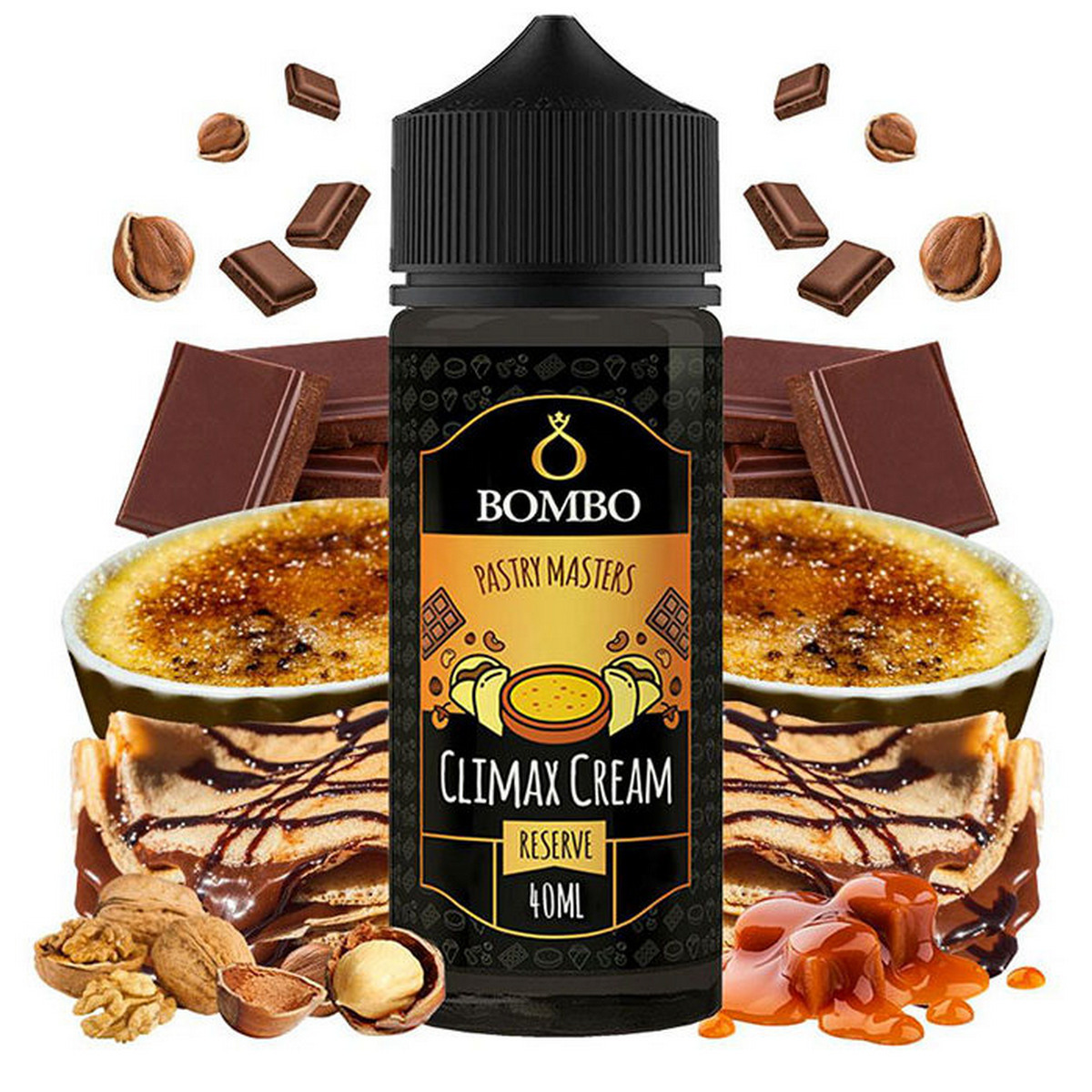 Bombo Flavor Shot Pastry Masters Climax 40ml/120ml 1τμχ | Skroutz.gr