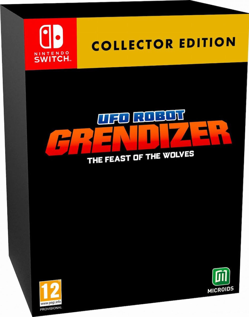 UFO Robot Grendizer: The Feast of the Wolves Collector's Edition Switch ...