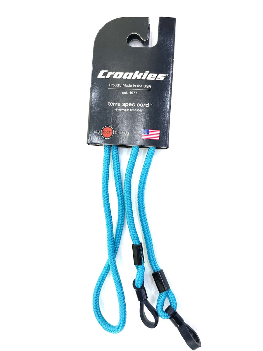 Croakies Terra Spec Κορδόνι Γυαλιών σε Τιρκουάζ χρώμα | Skroutz.gr