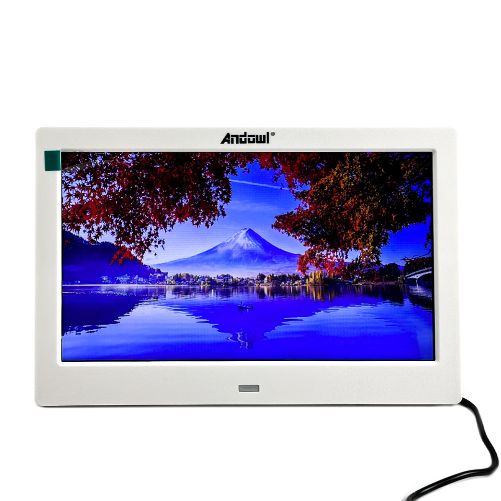 Andowl Q-L211 Ψηφιακή Κορνίζα 10" Ανάλυσης 1280x800 Λευκή | Skroutz.gr