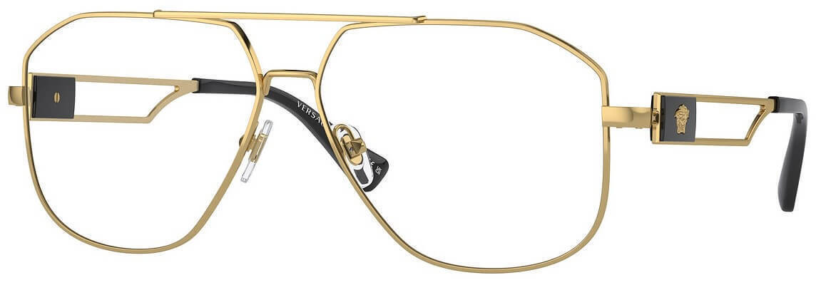 Versace Μεταλλικός Σκελετός Γυαλιών σε Χρυσό Χρώμα VE1287 1002 | Skroutz.gr