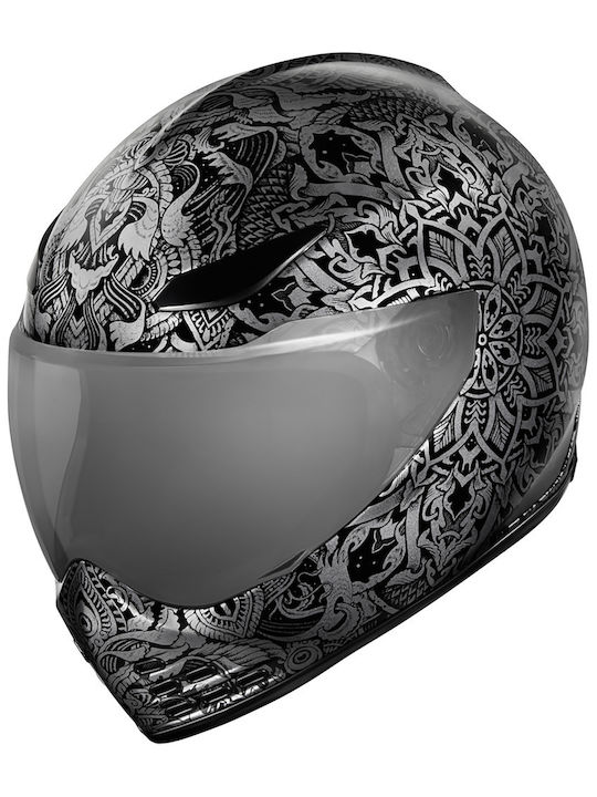 Icon Domain Gravitas Κράνος Μηχανής Full Face ECE 22.06 1520gr 0101-14958 | Skroutz.gr