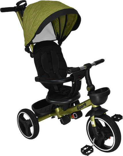 Bebe Stars Παιδικό Τρίκυκλο Ποδήλατο με Αποθηκευτικό Χώρο, Χειρολαβή ...