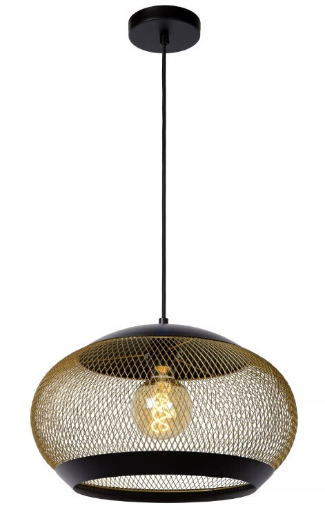 Lucide Lightning Lucas Μοντέρνο Κρεμαστό Φωτιστικό Πλέγμα με Ντουί E27 ...