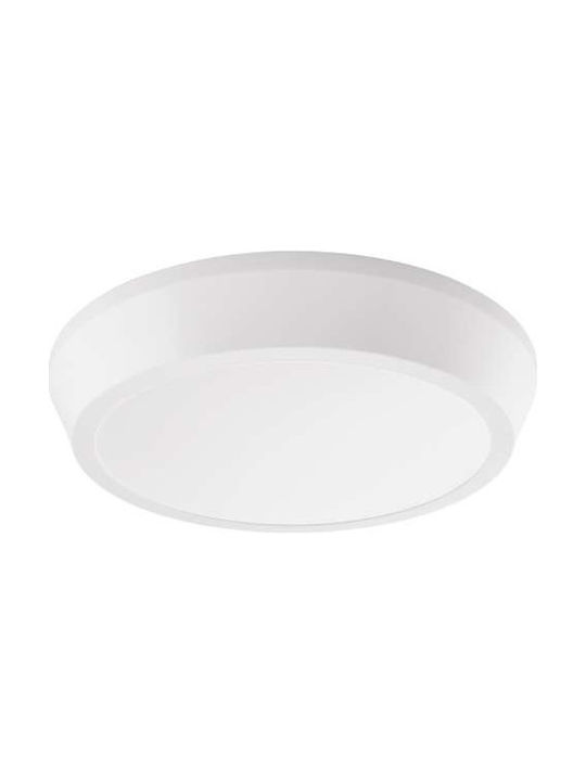 Eurolamp Στεγανό Πλαφονιέρα Οροφής Εξωτερικού Χώρου με Ενσωματωμένο LED ...