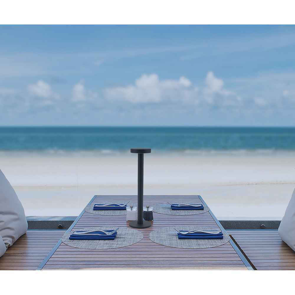 Luma Επιτραπέζιο Διακοσμητικό Φωτιστικό LED Μπαταρίας σε Καφέ Χρώμα 508 ...