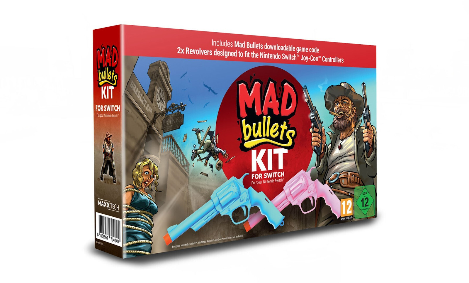 Mad Bullets Bundle Edition (Code In A Box) Switch Game | Skroutz.gr
