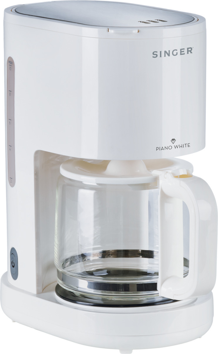 Singer CM-1000 PWH Καφετιέρα Φίλτρου 1000W | Skroutz.gr