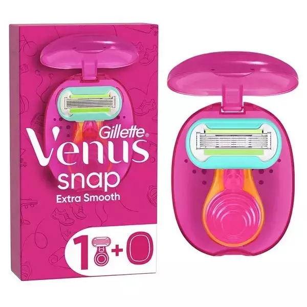 Gillette Venus Snap Extra Smooth Ξυραφάκι Σώματος με Ανταλλακτική ...