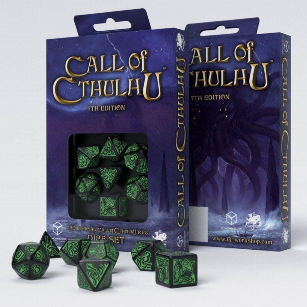 Q-Workshop Call of Cthulhu Dice 7τμχ | Skroutz Cyprus