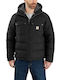 Carhartt 105474-N04 Ανδρική Ζακέτα Εργασίας Fleece με Κουκούλα Μαύρη ...