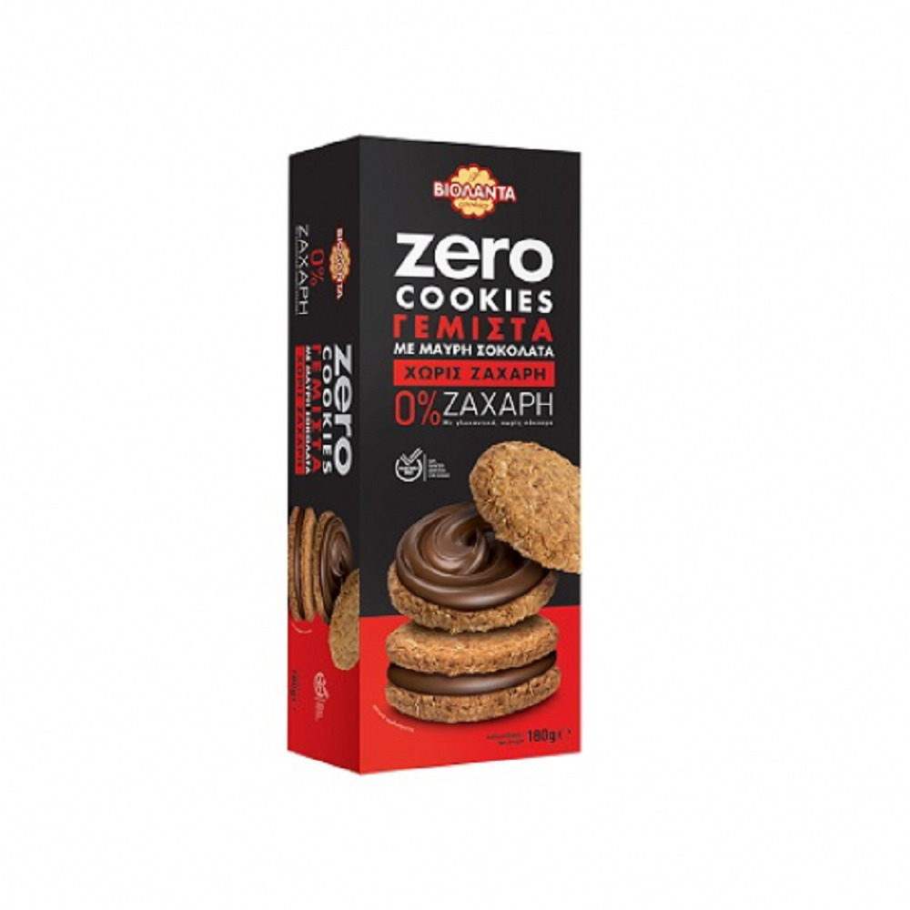 Βιολάντα Cookies Zero Γεμιστά Με Κακάο 180gr | Skroutz.gr