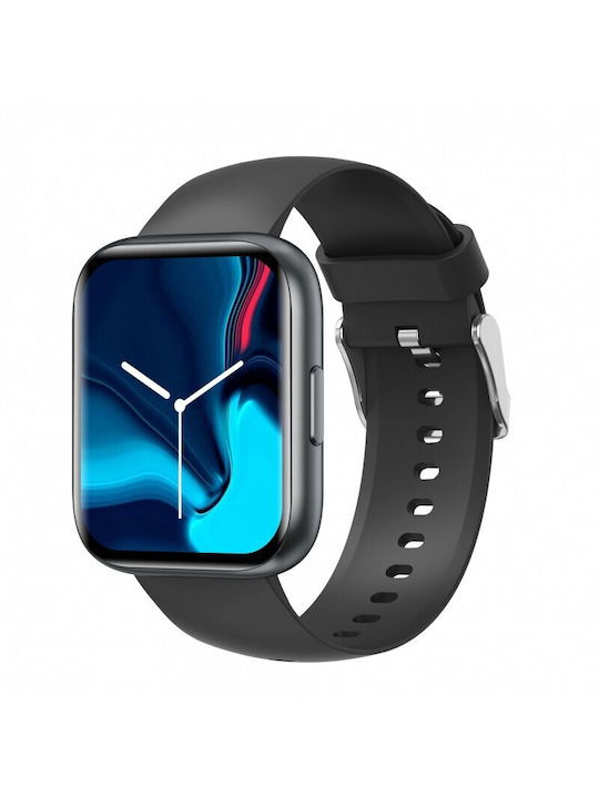 T99 Pro Smartwatch με Παλμογράφο (Μαύρο) | Skroutz.gr