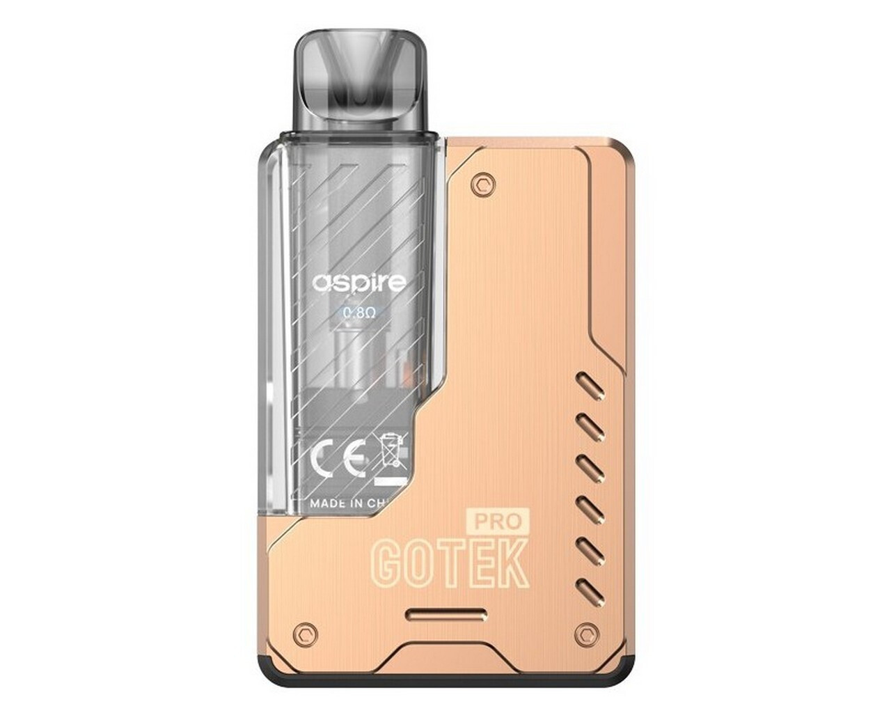 Aspire Gotek Pro Rose Gold Pod Kit 2ml με Ενσωματωμένη Μπαταρία ...