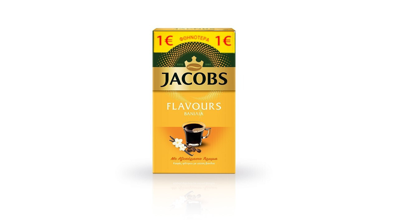 Jacobs Καφές Φίλτρου Βανίλια 250gr -1,00€ | Skroutz.gr