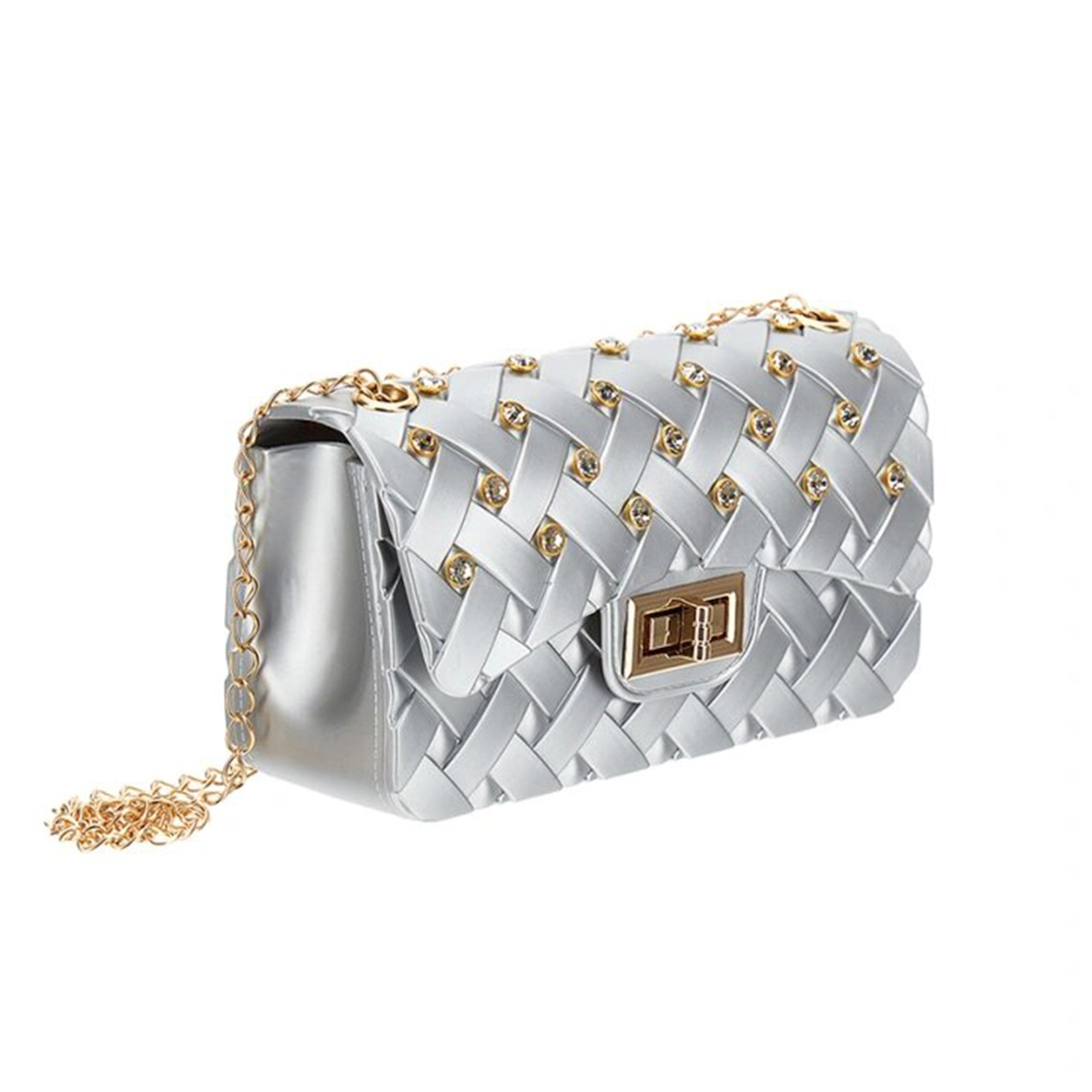 Original Marines Γυναικεία Τσάντα Ώμου Ασημί DDAA9420F | Skroutz.gr