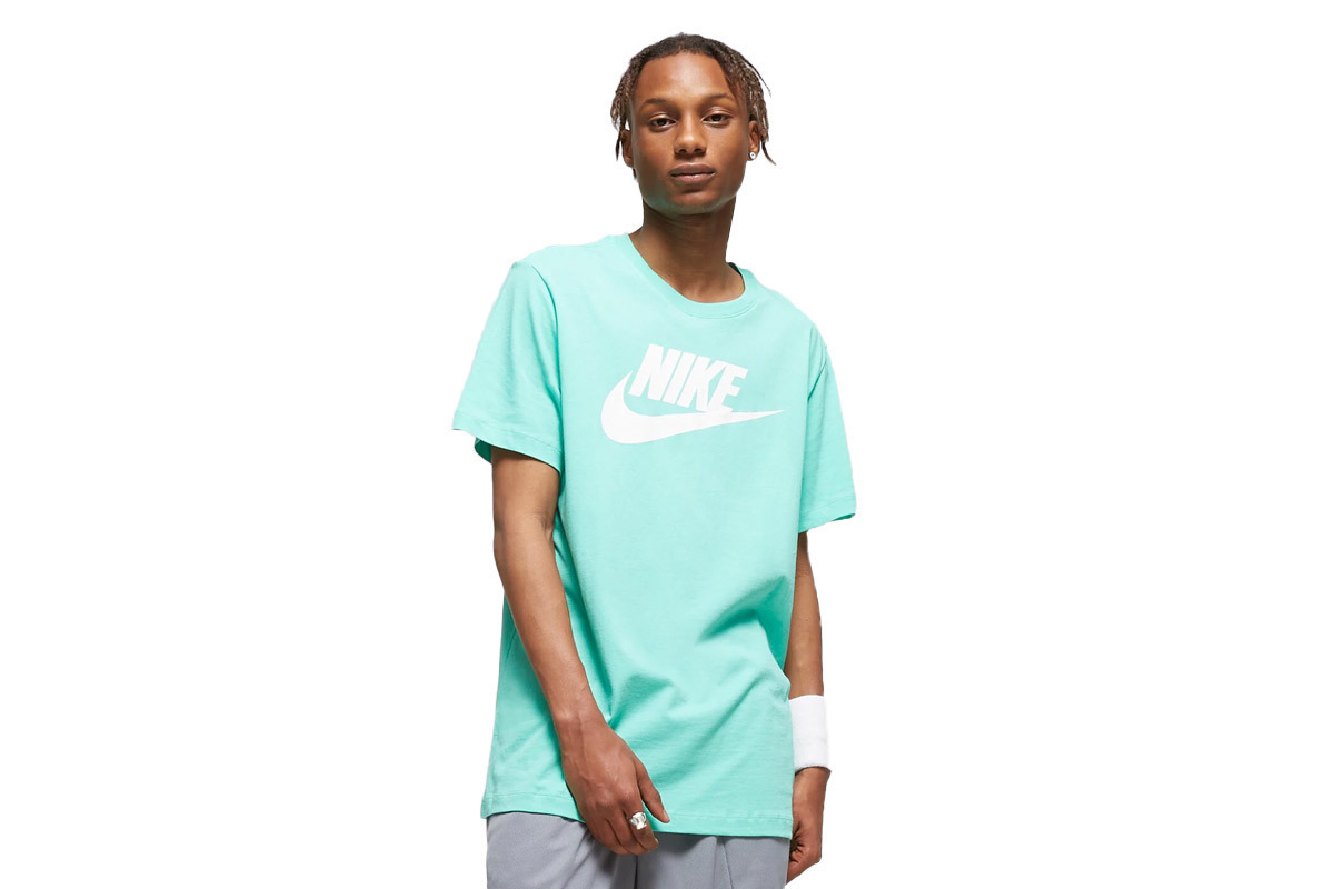 Nike Icon Futura Ανδρικό Αθλητικό T-shirt Κοντομάνικο Μπλε AR5004 369 ...