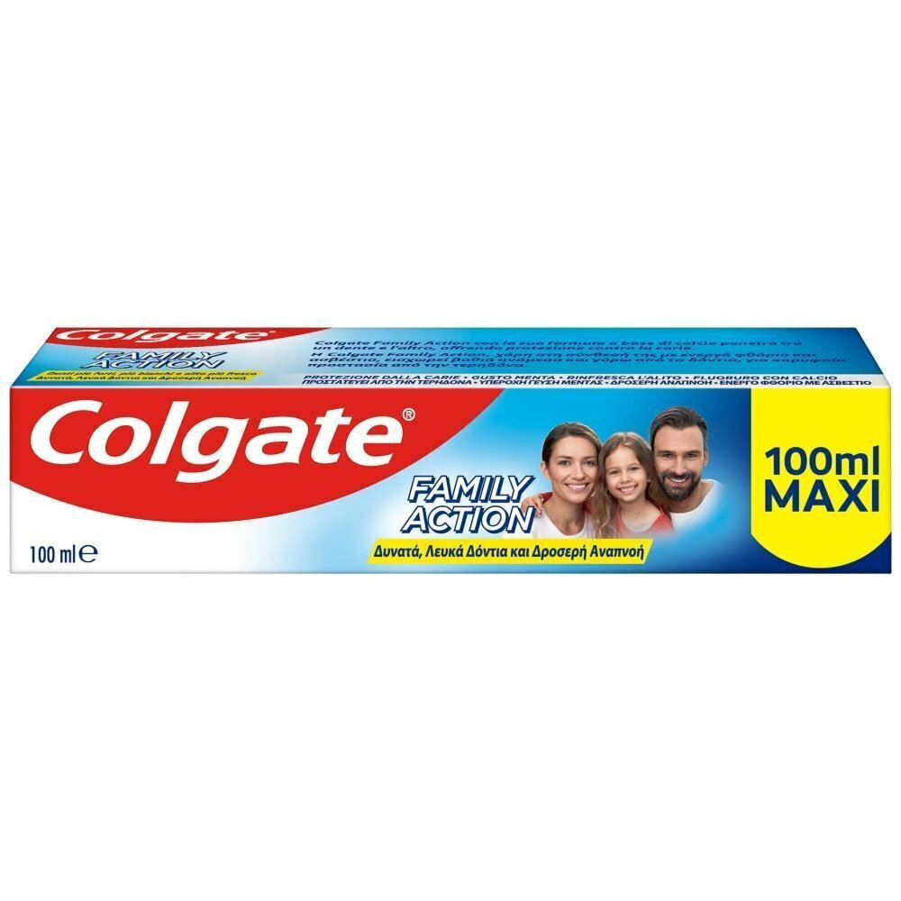 Colgate Family Action Οδοντόκρεμα 100ml | Skroutz.gr