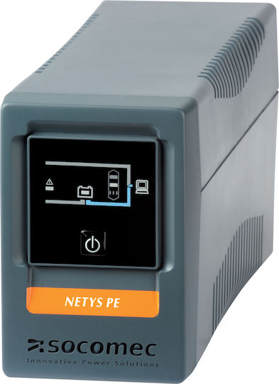 Socomec Netys Pe UPS Line-Interactive 650VA 360W με 4 IEC Πρίζες ...