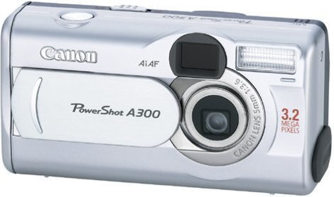 Canon PowerShot A300 Compact Φωτογραφική Μηχανή με Οθόνη 1.5" | Skroutz.gr