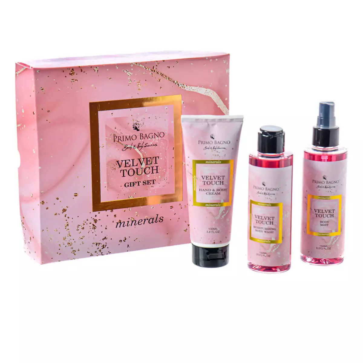 Primo Bagno Velvet Touch Σετ Περιποίησης με Body Mist , Αφρόλουτρο ...