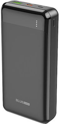 Blue Power Power Bank 20000mAh 20W με Θύρα USB-A και Θύρα USB-C Power ...