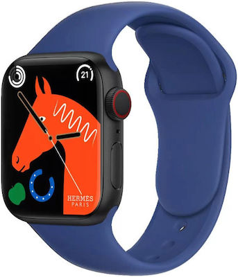 S9 Pro Smartwatch με Παλμογράφο (Μπλε) | Skroutz.gr