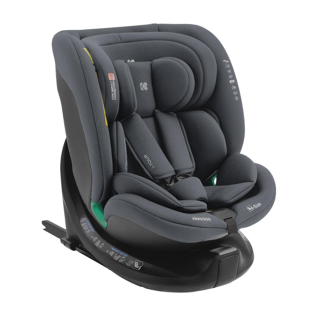 Kikka Boo I-Tour Καθισματάκι Αυτοκινήτου i-Size με Isofix Dark Grey 0-36 kg 31002100025 | Skroutz.gr